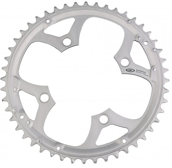 Plateau 48d Shimano Deore FC-M510 - argent - Le Hollandais Vélo